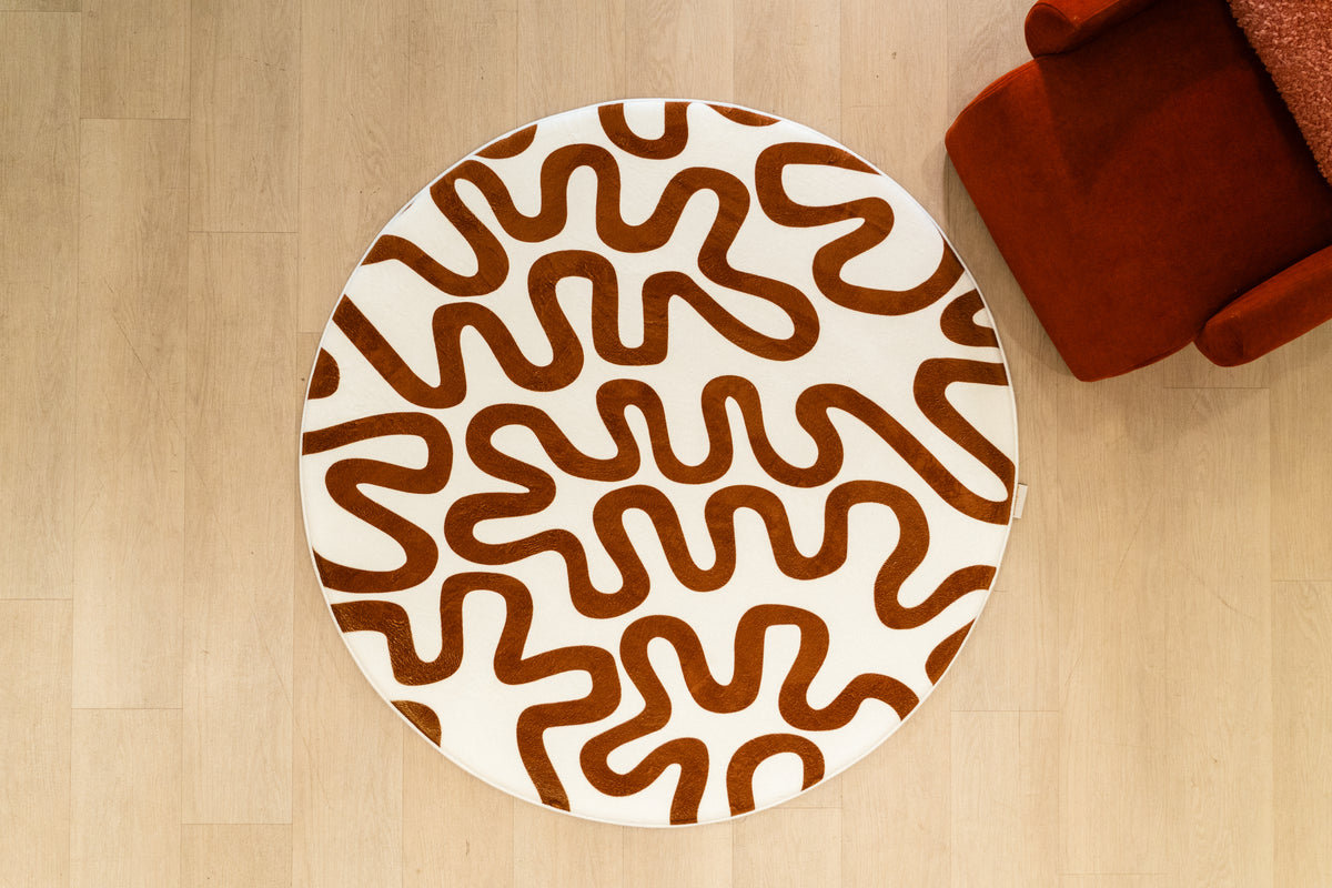 Cypress Round Large Mat | Baby & Pet-Soft Mat – nomada